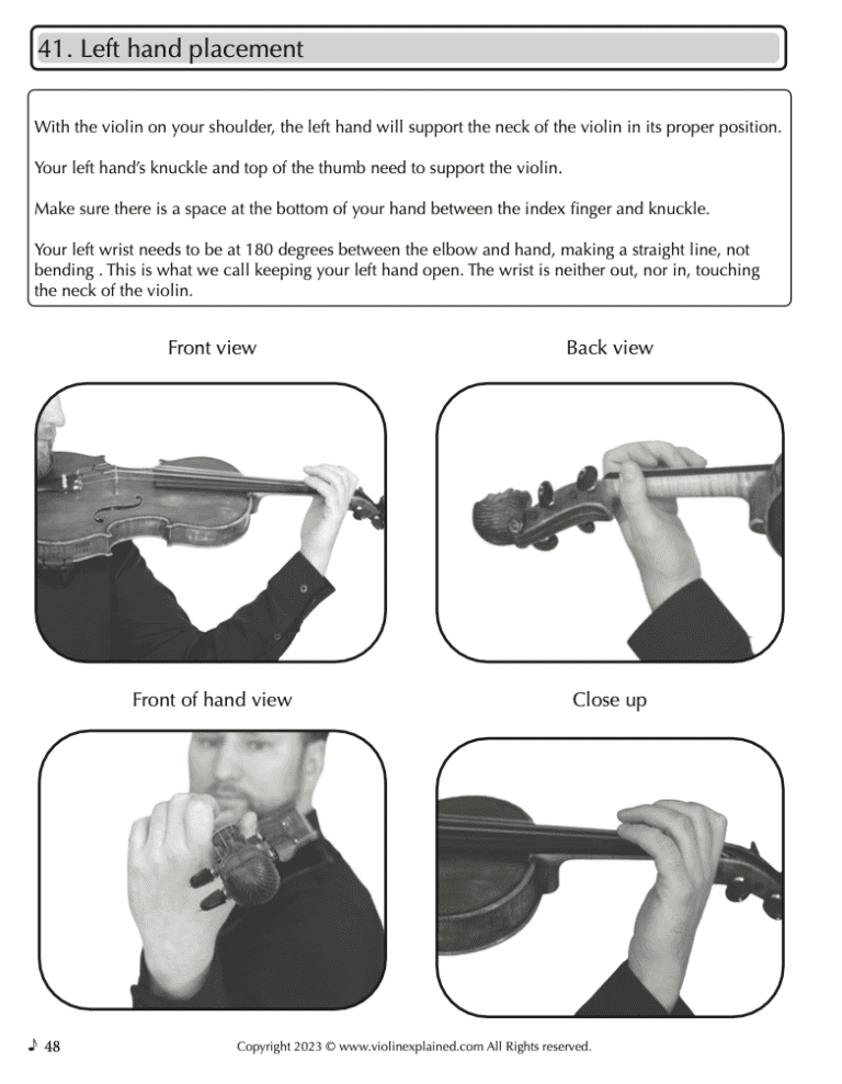 Violin Finger Placement: Where Exactly Do Your Fingers Go? Violin Explained